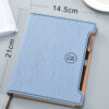 A5 notebook with pen slot TX307 - PU leather notebook supplier in China